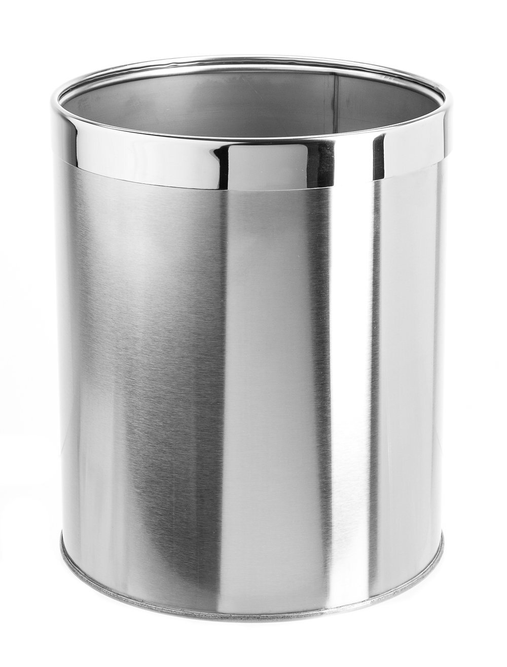 Bennett Small Office Trash Can, Open Top Small Wastebasket Bin ...