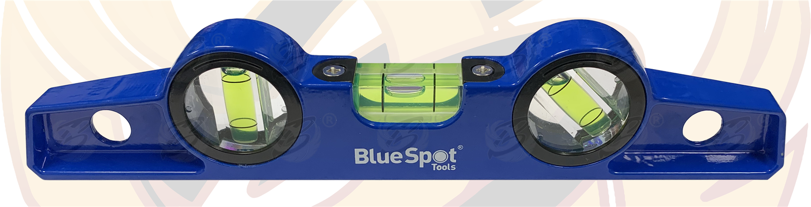 BlueSpot Magnetic Scaffold Spirit Level 3 Vial 10" 250mm Metal Boat ...