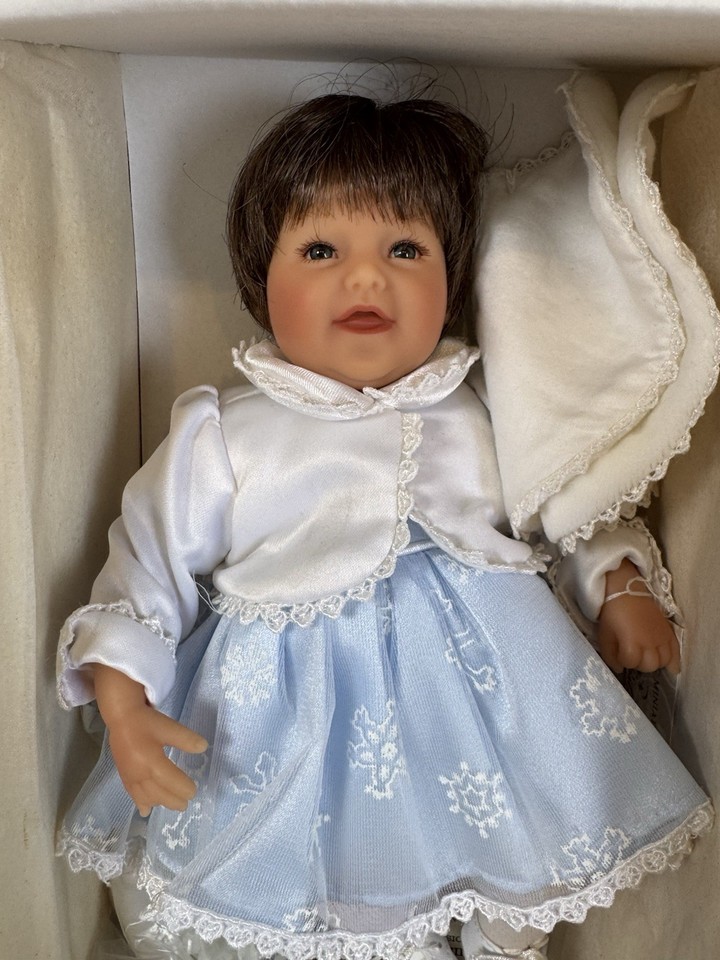 Lee Middleton Artist Studio Miniature Doll Alexis w/ COA by Reva Schick ...