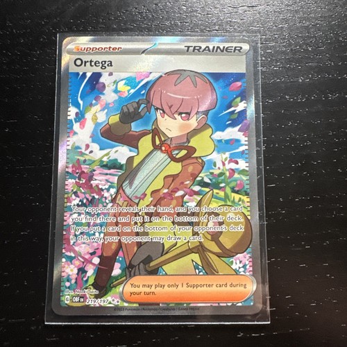 Pokémon TCG Ortega Obsidian Flames Holo Ultra Rare Card 219/197 MINT | eBay