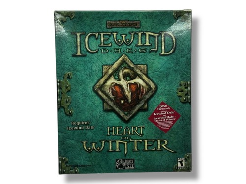 Icewind Dale Heart of Winter Big Box Game (PC, 2001) CIB | eBay