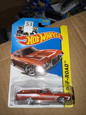 2014 Hot Wheels Off Road '72 Ford Ranchero Orange B161 | eBay