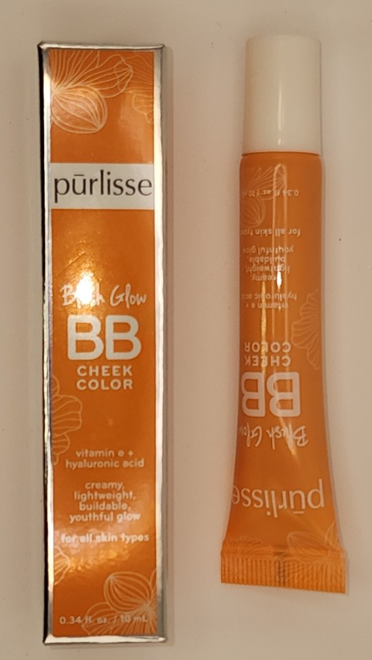 Purlisse Blush Glow BB Cheek Color In Shade Malibu Peach 0.34oz 10ml ...