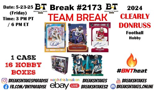 SEATTLE SEAHAWKS 2024 Donruss Clearly Football Hobby CASE 16 BOX Break ...