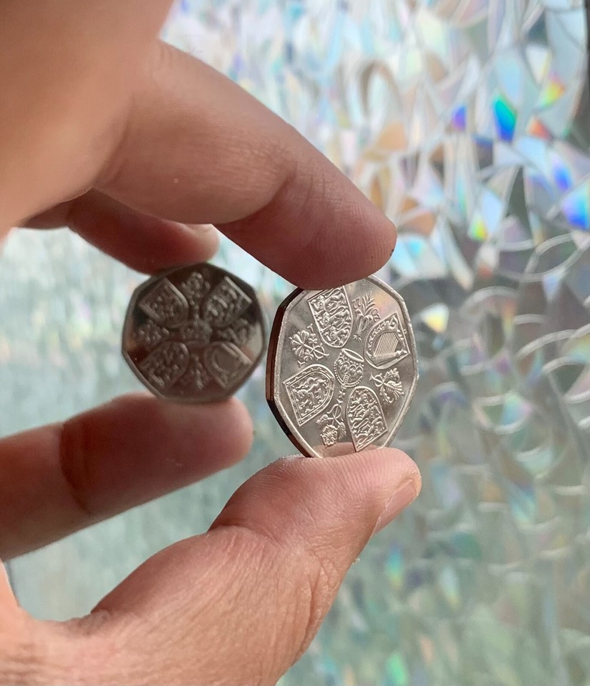 Double Sided Coin 50p / 50 Pence Coin [Double Headed / Double Tailed ...