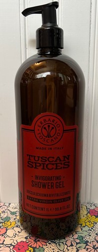 ERBARIO TOSCANO - TUSCAN SPICES - INVIGORATING SHOWER GEL 33.8oz ITALY ...