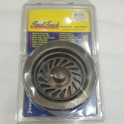 JS B03-407 Disposal Assembly Old World Bronze | eBay