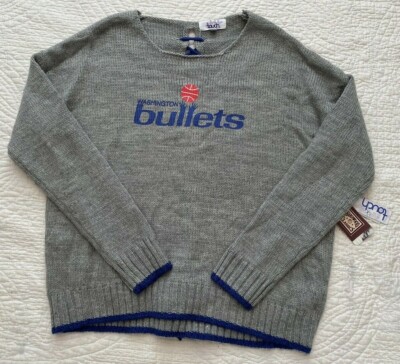 NWT Washington Bullets Sweater Womens XL | eBay