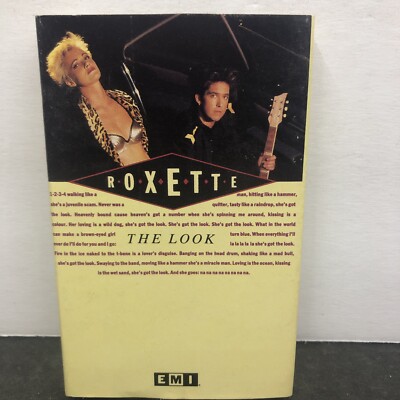ROXETTE THE LOOK SINGLE 1988 VINTAGE CASSETTE TAPE USED | eBay
