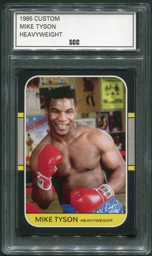 Custom 1985 Mike Tyson Heavyweight Boxing Card | eBay
