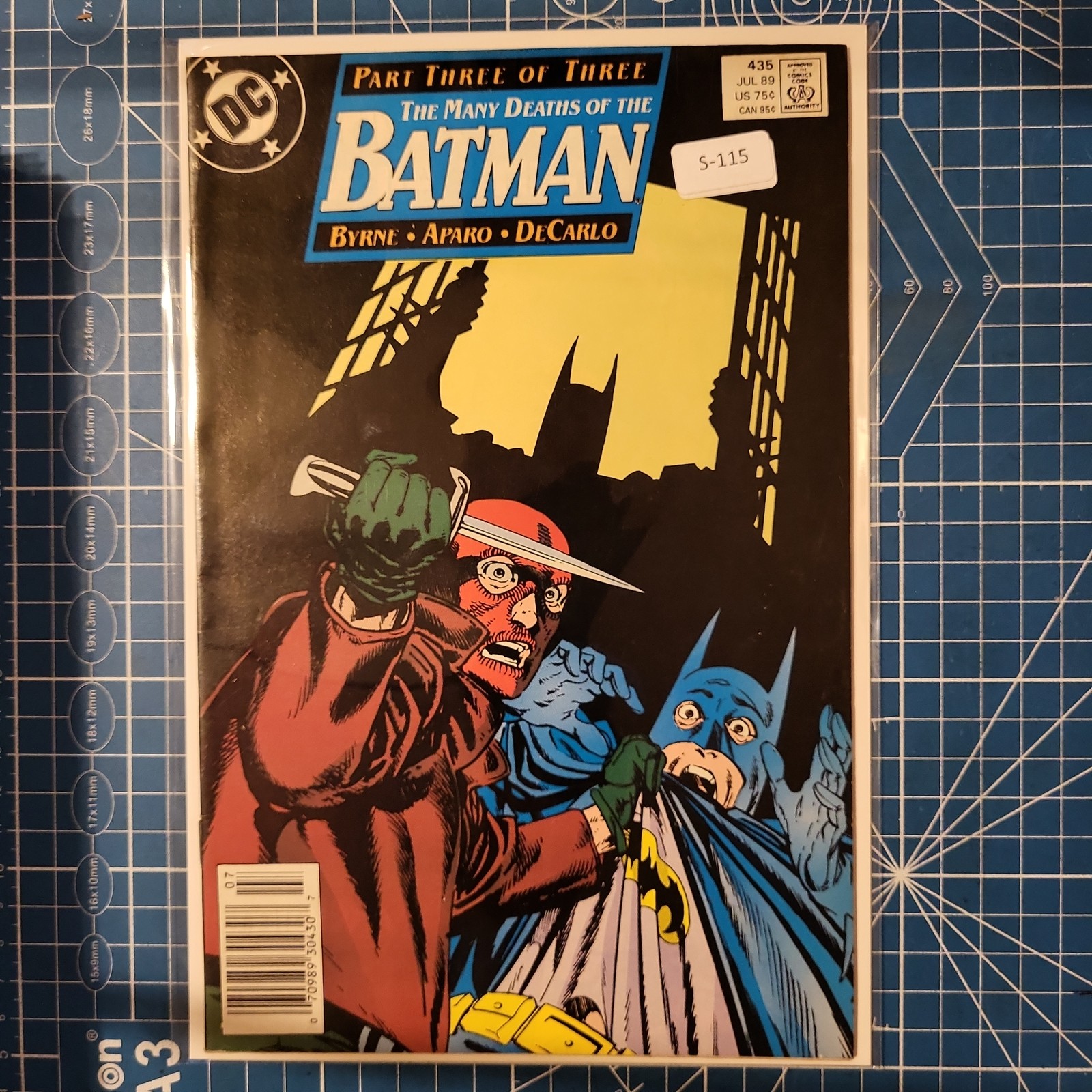 BATMAN #435 VOL. 1 5.5 TO 6.5 NEWSSTAND DC COMIC BOOK S-115 | eBay
