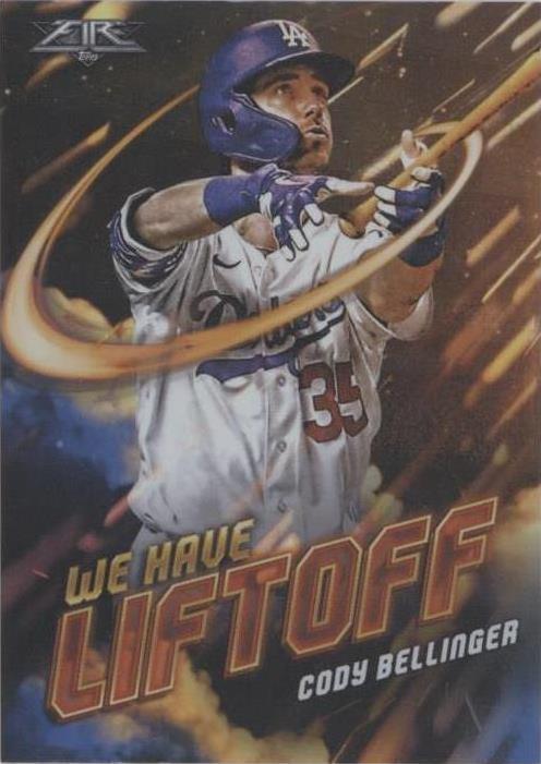 2021 Topps Fire - We Have Liftoff Cody Bellinger #WHL-9 for sale online ...