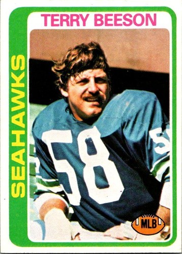 Terry Beeson - 1978 Topps Football #313 - Seattle Seahawks Rookie | eBay