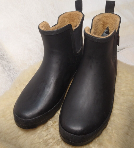CHOOKA WOMEN'S WATERPROOF RUBBER RAIN BOOT ANKLE SNOW HANDCRAFTED SIZE ...