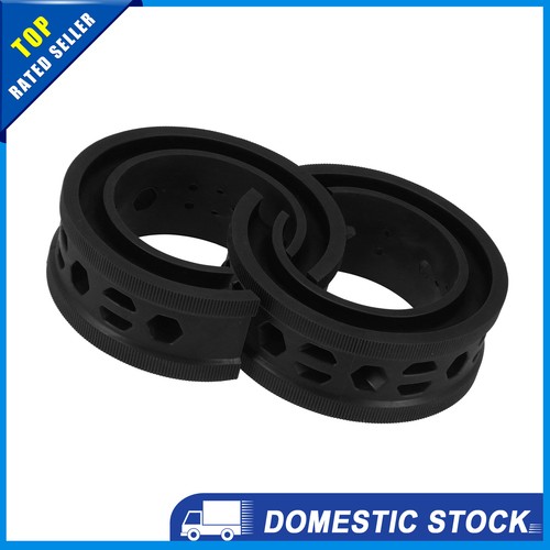 Universal Black Car Coil Spring Buffer Shock Absorber Rubber D Type ...