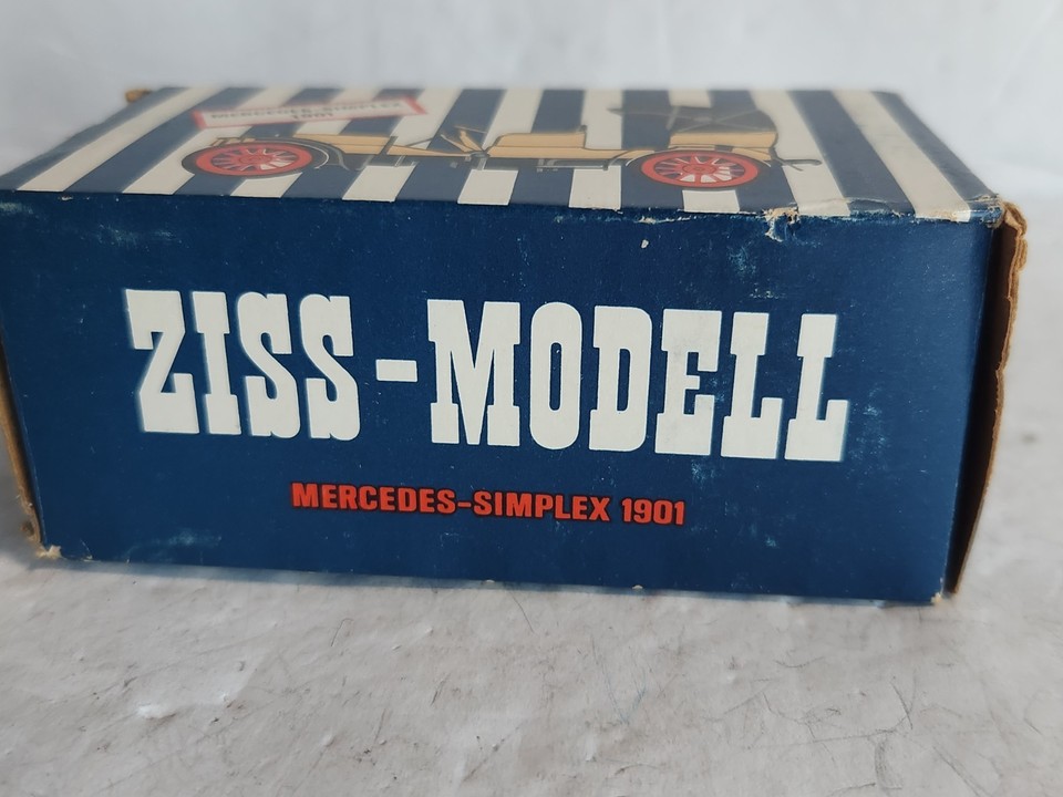 ZISS-MODELL VINTAGE DIECAST CAR 1901 MERCEDES SIMPLEX PHAETON IOB ...