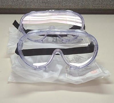 2 Pair Medical Isolation Eye Mask / Vented Safety Goggles (LYS001) | eBay