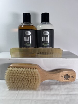 Kent Soft Brush With Shampoo And Condition W/Peppermint Oils And Large ...