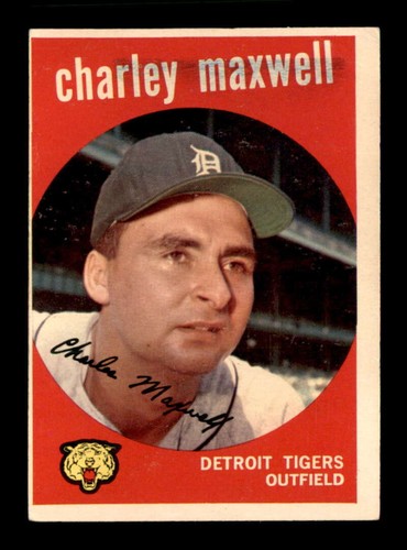 1959 Topps #481 Charlie Maxwell VG/VGEX X2986687 | eBay
