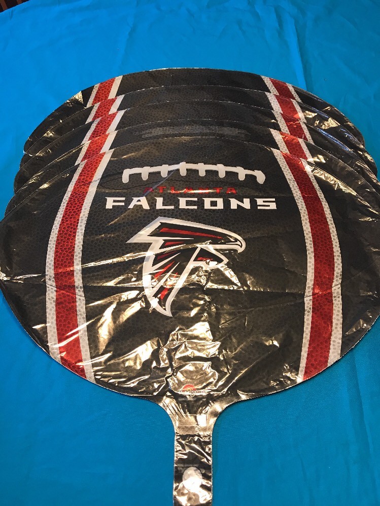 5 New Atlanta Falcons Nfl mylar helium 18 Inch Mylar Balloons | eBay