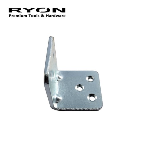 40mm x 40mm Extra Wide 3mm THICK Angle Bracket L Corner Brace Shelf ...