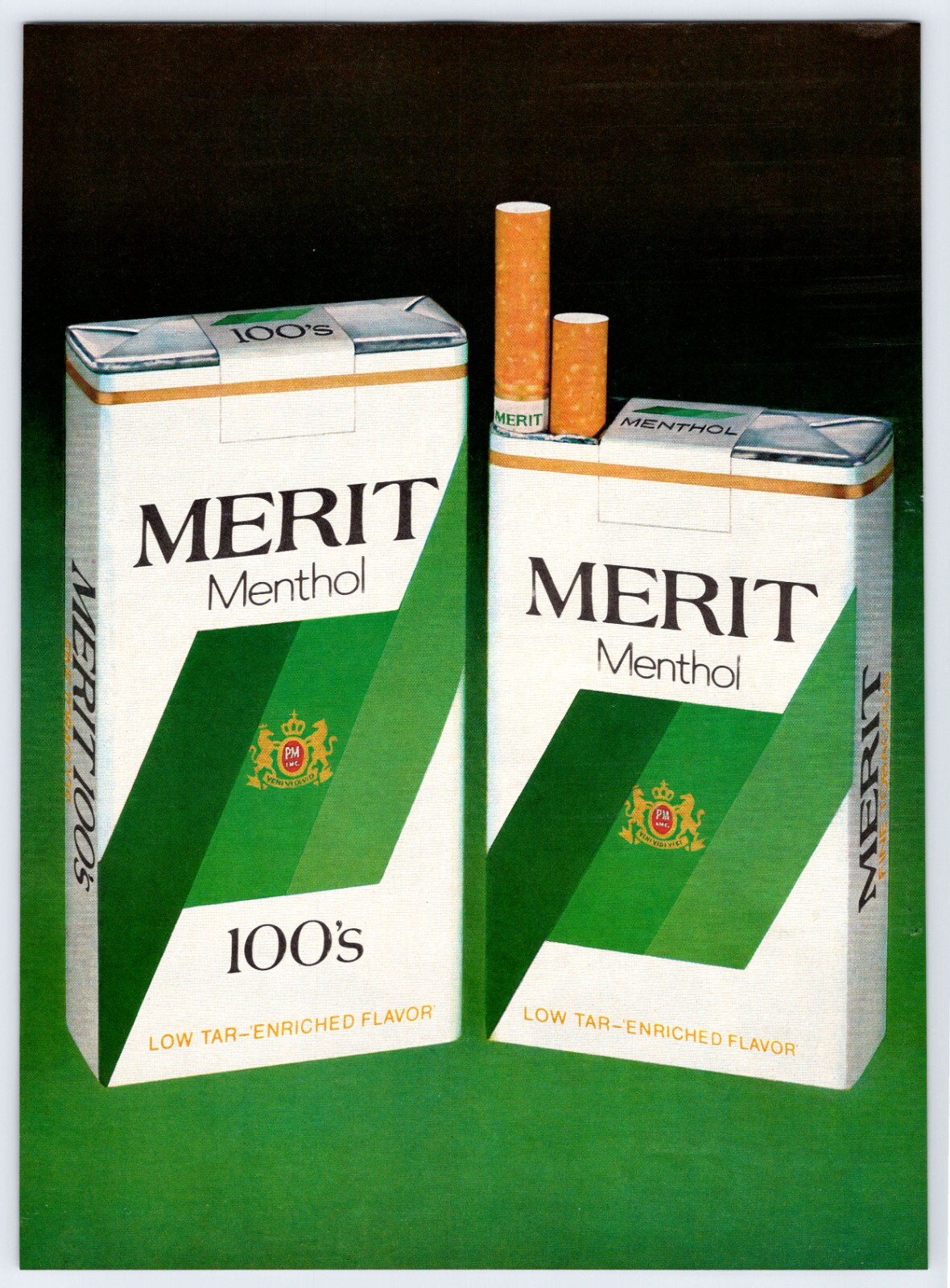 1980 MERIT MENTHOL CIGARETTES Vintage 8"X11" Magazine Ad 1980's CF9 | eBay