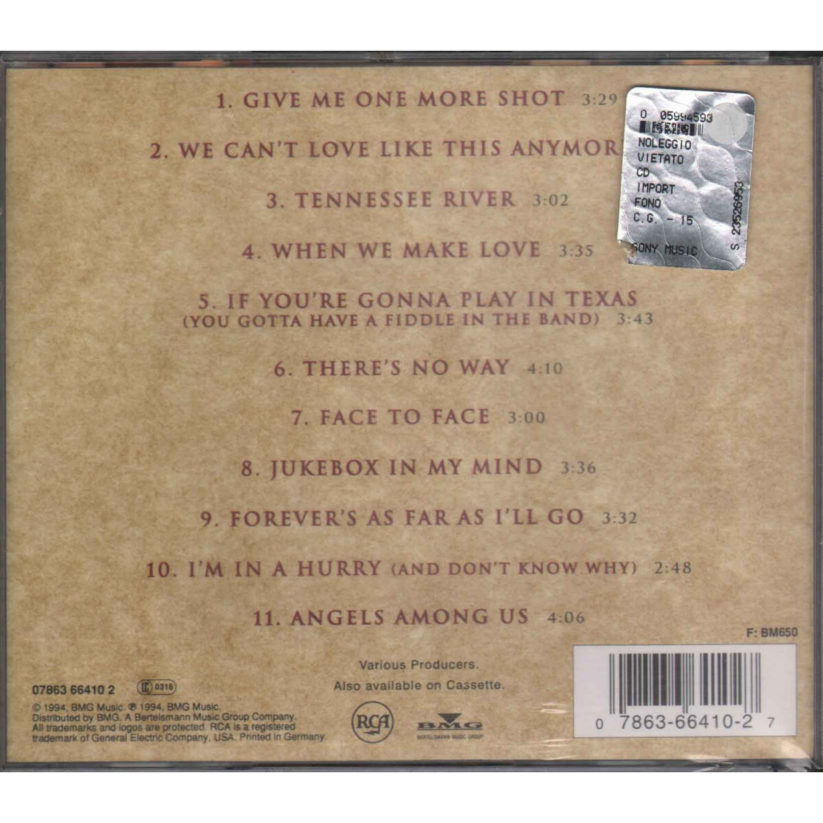 Alabama CD Greatest Hits III Sigillato 0078636641027 | eBay