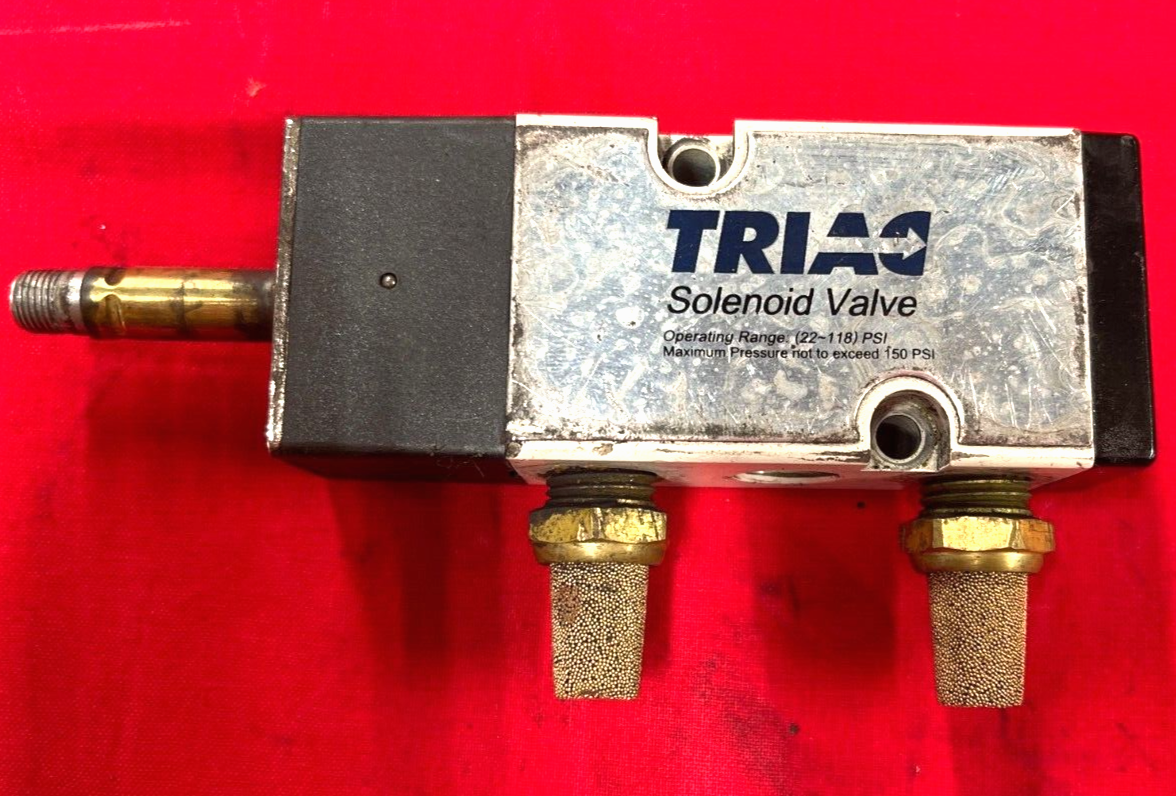 TRIAD SOLENOID VALVE 22-118 PSI PORT: 1/4" | eBay