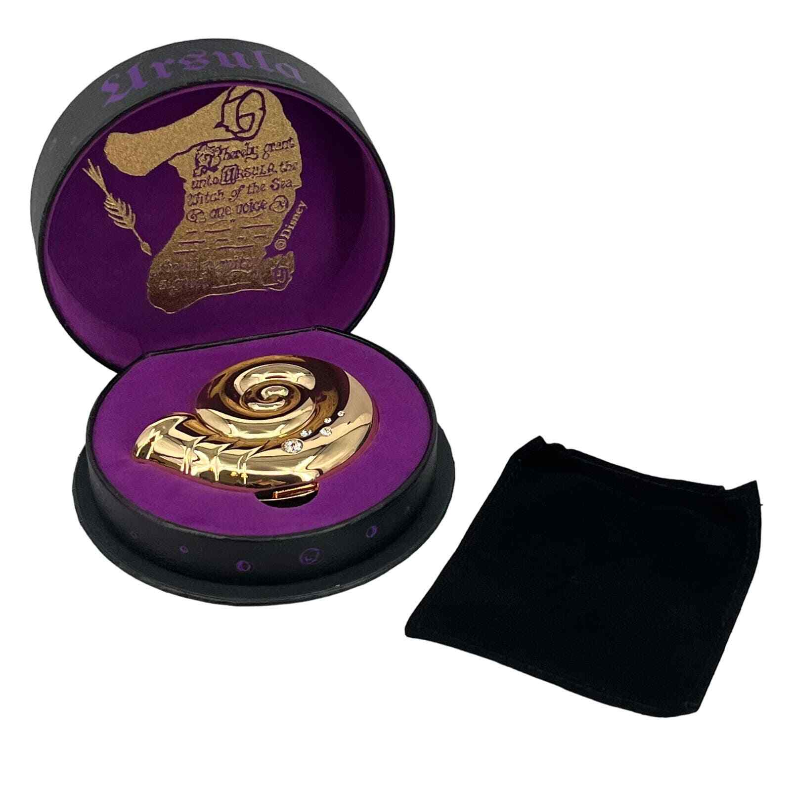 Besame Disney Villains Ursula's Shell Compact with Highlighter Little ...