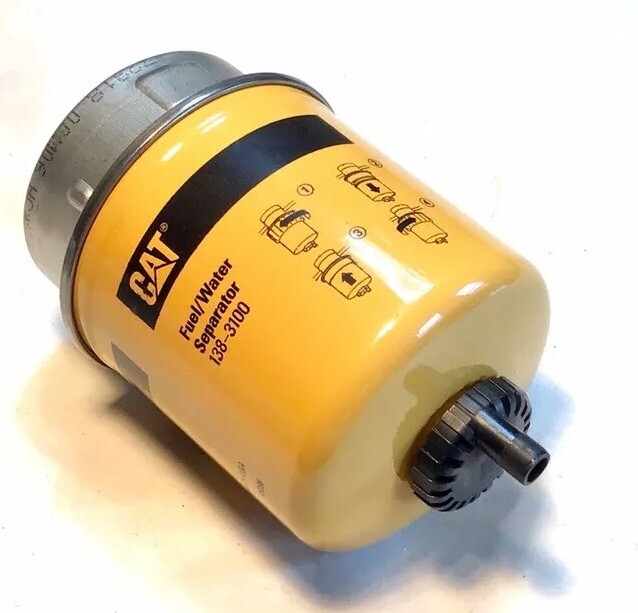 1383100 Genuine CAT Fuel Filter Water Separator Caterpillar 138-3100 ...