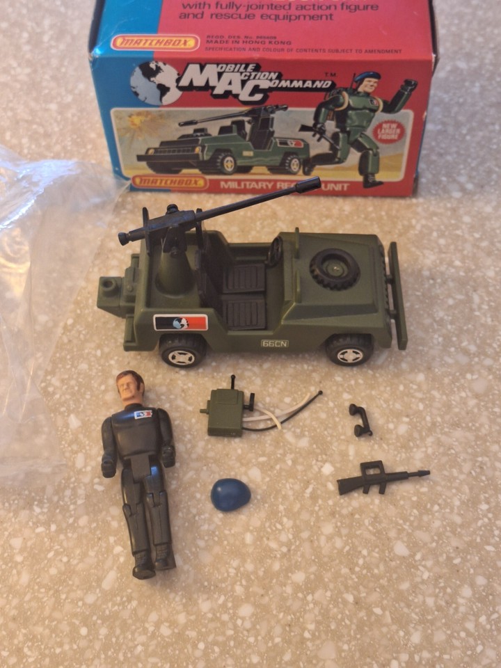 Matchbox Lesney MAC (Mobile Action Command) Military Recon Unit with ...