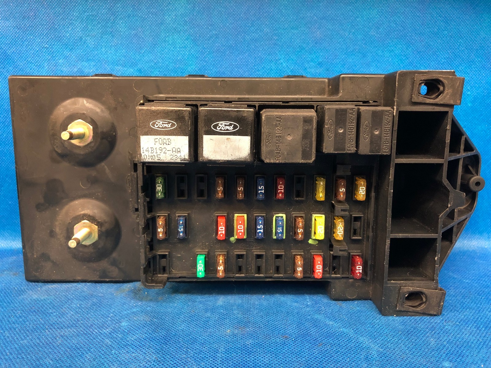 00 2000 FORD EXCURSION INTERIOR DASH FUSE BOX RELAY FUSEBOX YC3T-14A067 ...