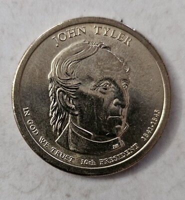 1841-1845 | RARE P United States John Tyler Dollar Coin Very Good ...
