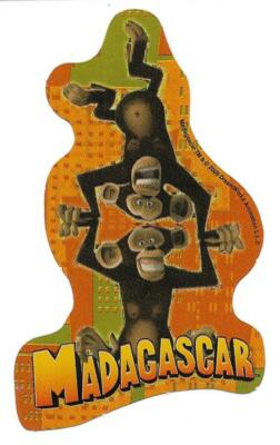 Chimps MASON & PHIL Sticker from MADAGASCAR Movie by DreamWorks 2005 | eBay