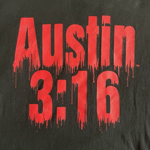 Vintage 1998 WWF Stone Cold Steve Austin Blood From A Stone T Shirt M/L ...