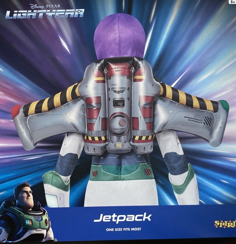 Spirit Halloween Disney/Pixar Lightyear Jetpack One Size NWT | eBay