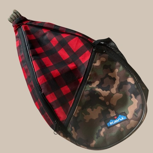 Kavu HTF RARE Backcountry Camo/buffalo Sling USED | eBay