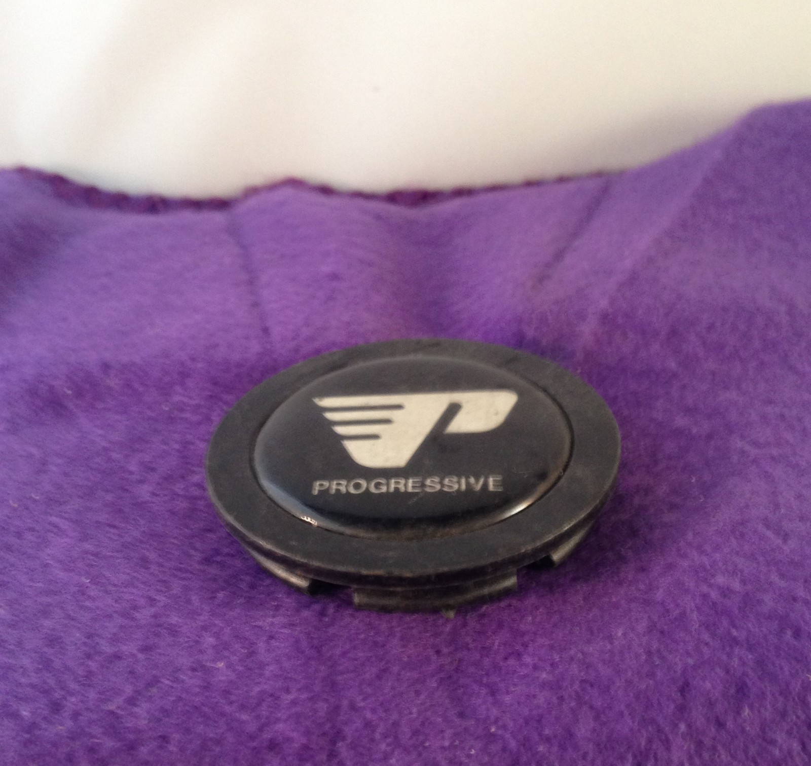 PROGRESSIVE BLACK CUSTOM Wheel Center Cap (1) P/N # 960040 | eBay