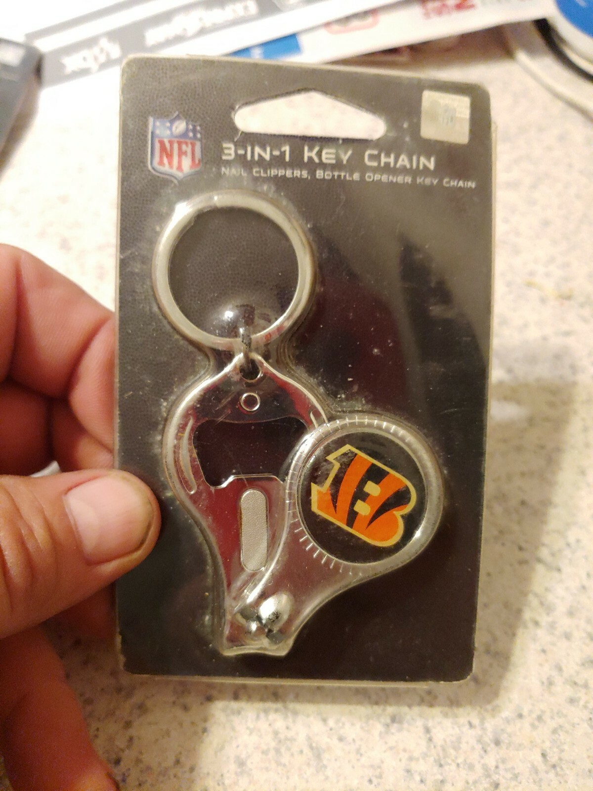 NFL 3 in 1 Keychain - Bengals | eBay