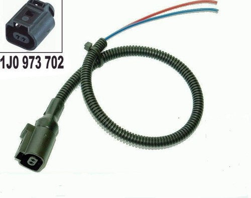 Connector plug pigtail 2 way pin 1J0973702 1J0 973 702 V W AU DI Jet ta ...