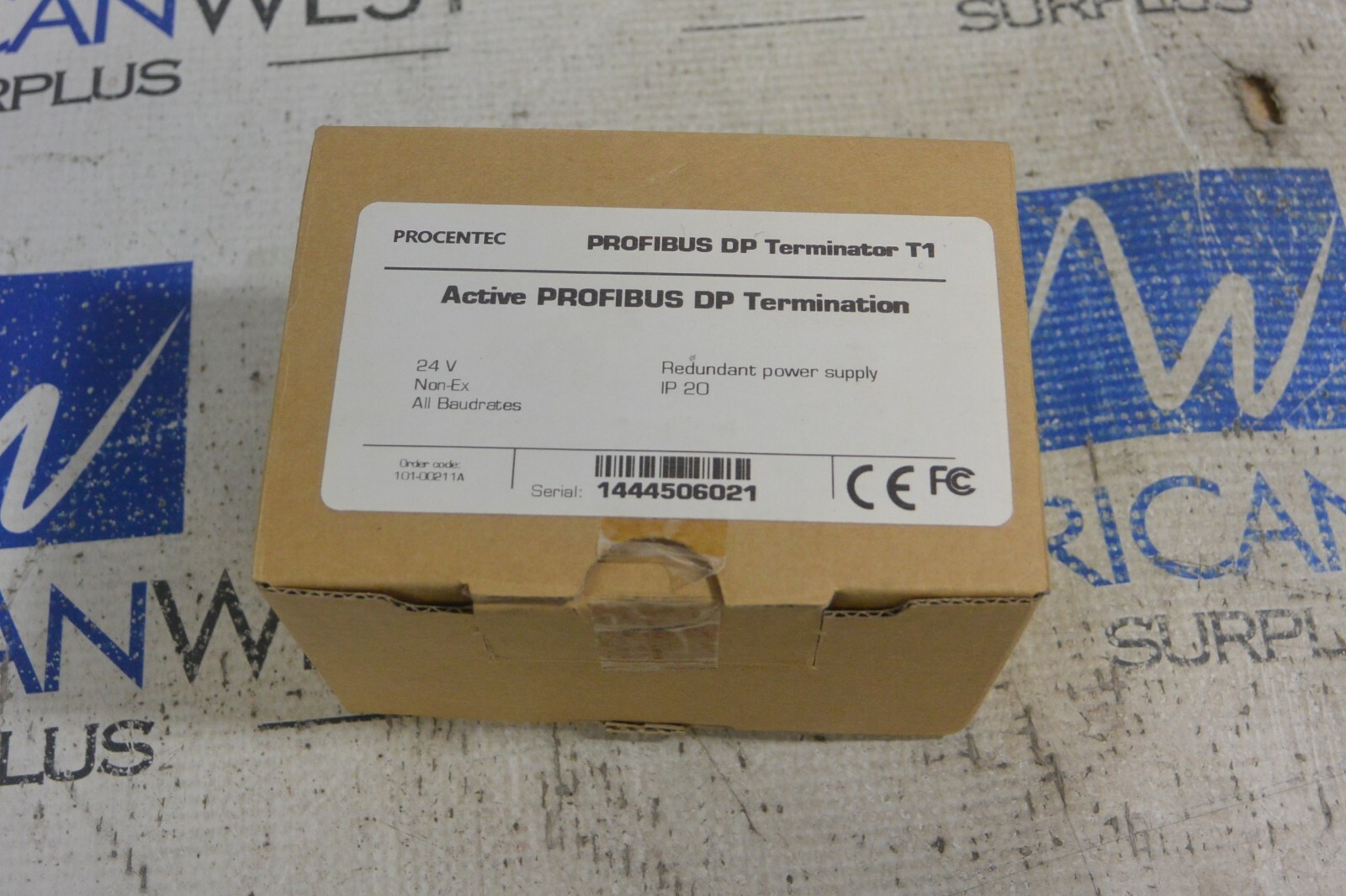 NEW PROCENTEC PROFIBUS DP Terminator T1 24V Non EX Redundant Power ...