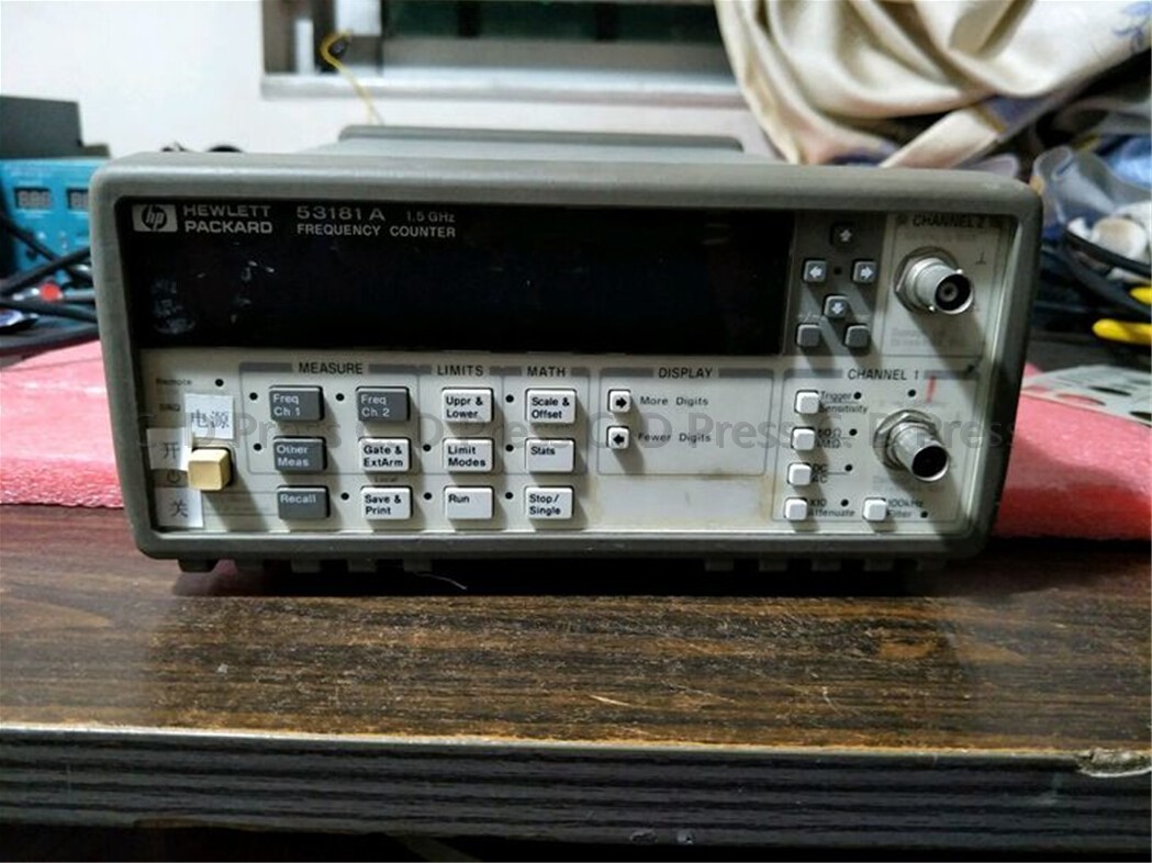 HP Agilent 53181A 225 MHz 10D/Sec RF Counter for sale online | eBay