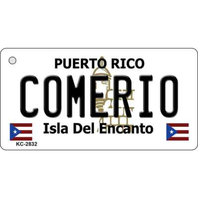 Comerio Puerto Rico Flag Novelty Aluminum Key Chain KC-2832 | eBay