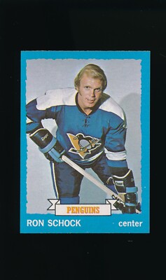 1973-74 Topps #113 Ron Schock * Center * Pittsburgh Penguins * NM * | eBay