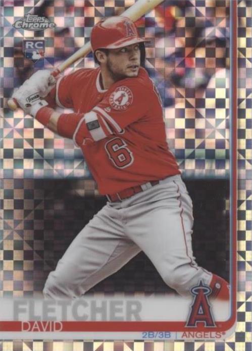 2019 Topps Chrome - David Fletcher #181 X-Fractor (RC) for sale online ...