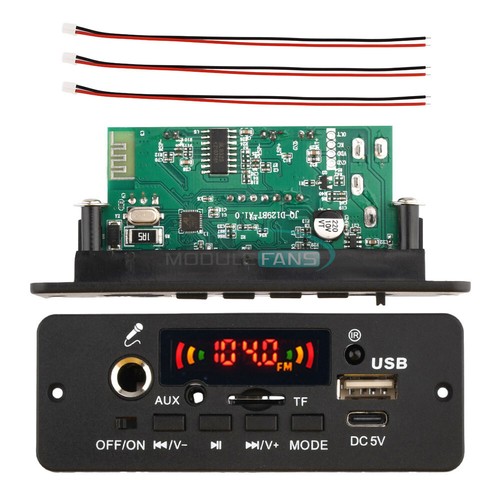 DC5V MP3 Decoder Board MP3 Player Amplifier Bluetooth Car Music Player ...