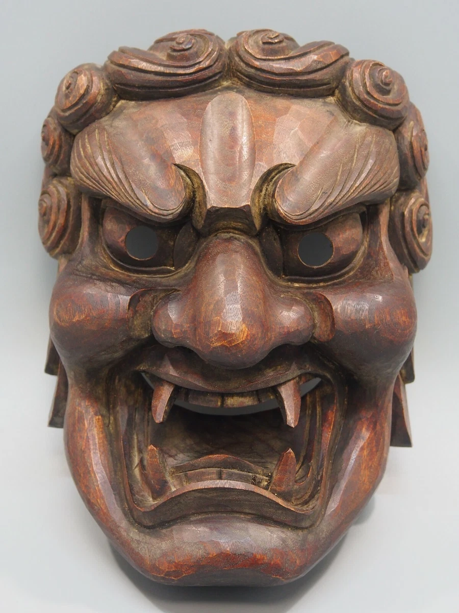 Traditional Japanese Demon Face
