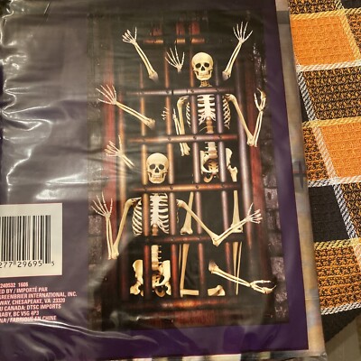 Halloween- Dungeon 42x72 Long Scene Wall Cover Spooky Decor-plastic ...