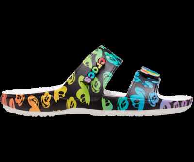 Crocs Classic Disney Rainbow Celebrations Mickey Mouse Sandals Women’s ...