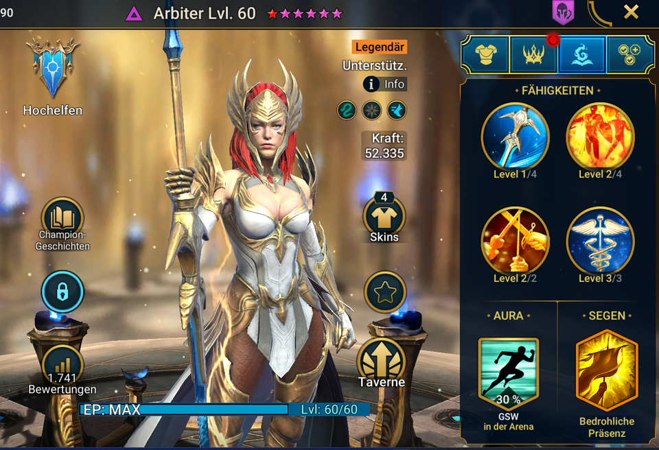 Raid Shadow Legends Mystic Androc, Fabian, Georgid, 1 Key UNM Clan Boss, 8k Dia | eBay